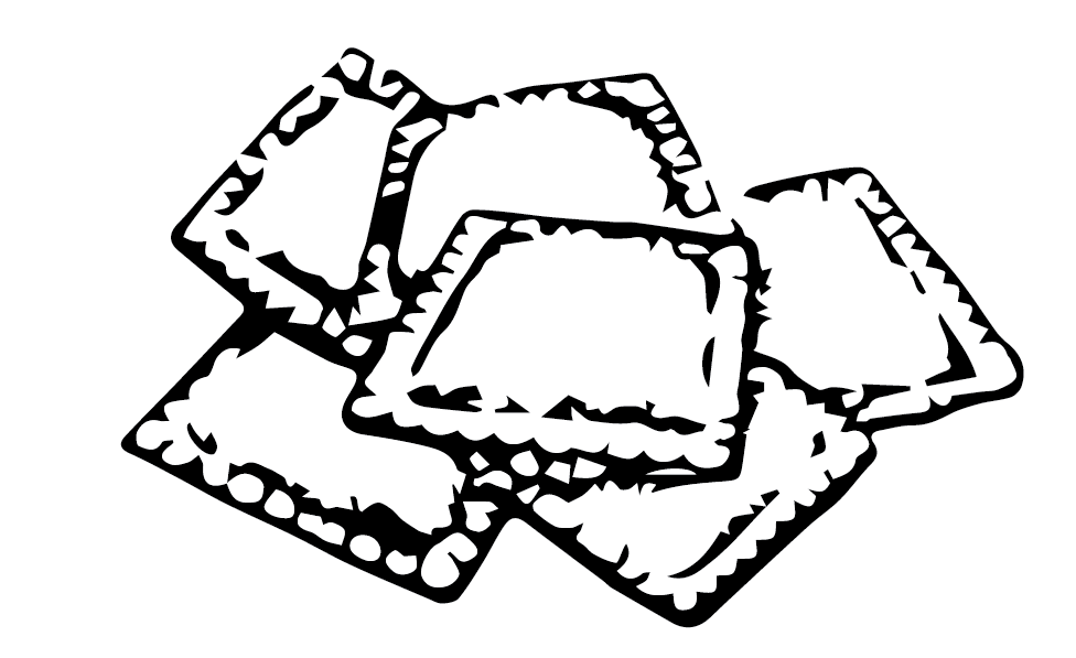 Small Square Cheese Ravioli | Talluto's Pasta